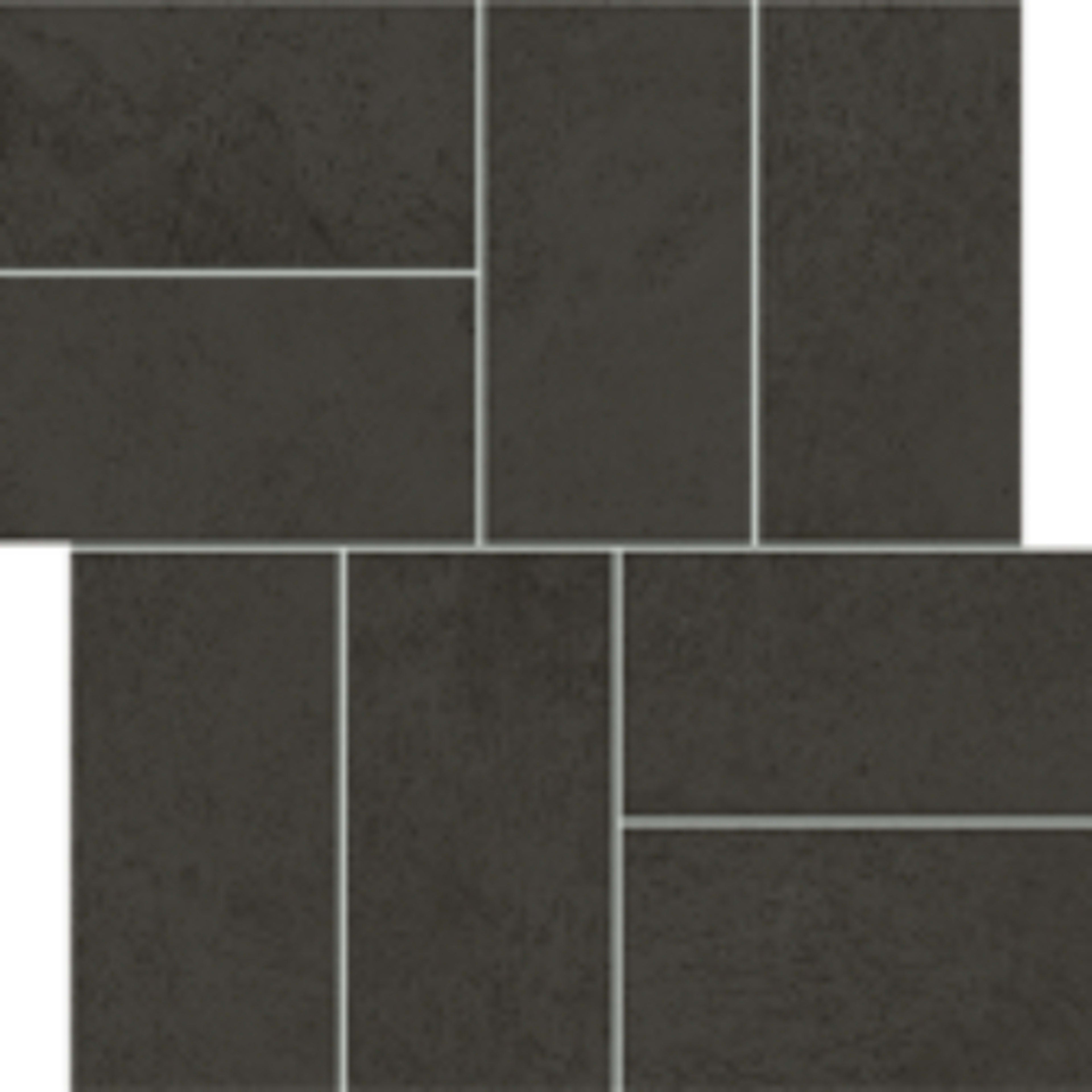 Cove Terra in Black Evo Mosaic Tile – DesignCo