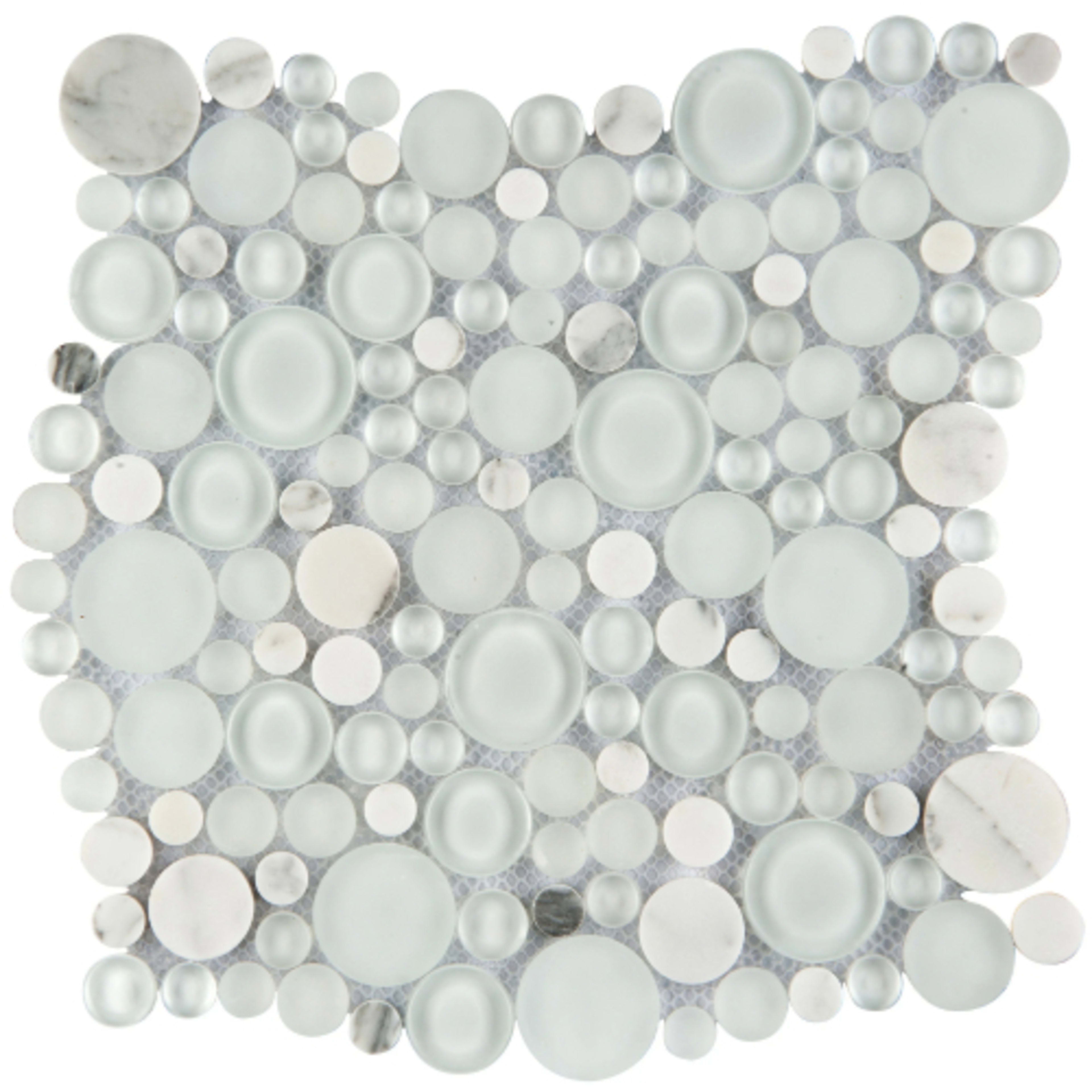 Lucente in Ambrato / Circle Glass Tile – DesignCo