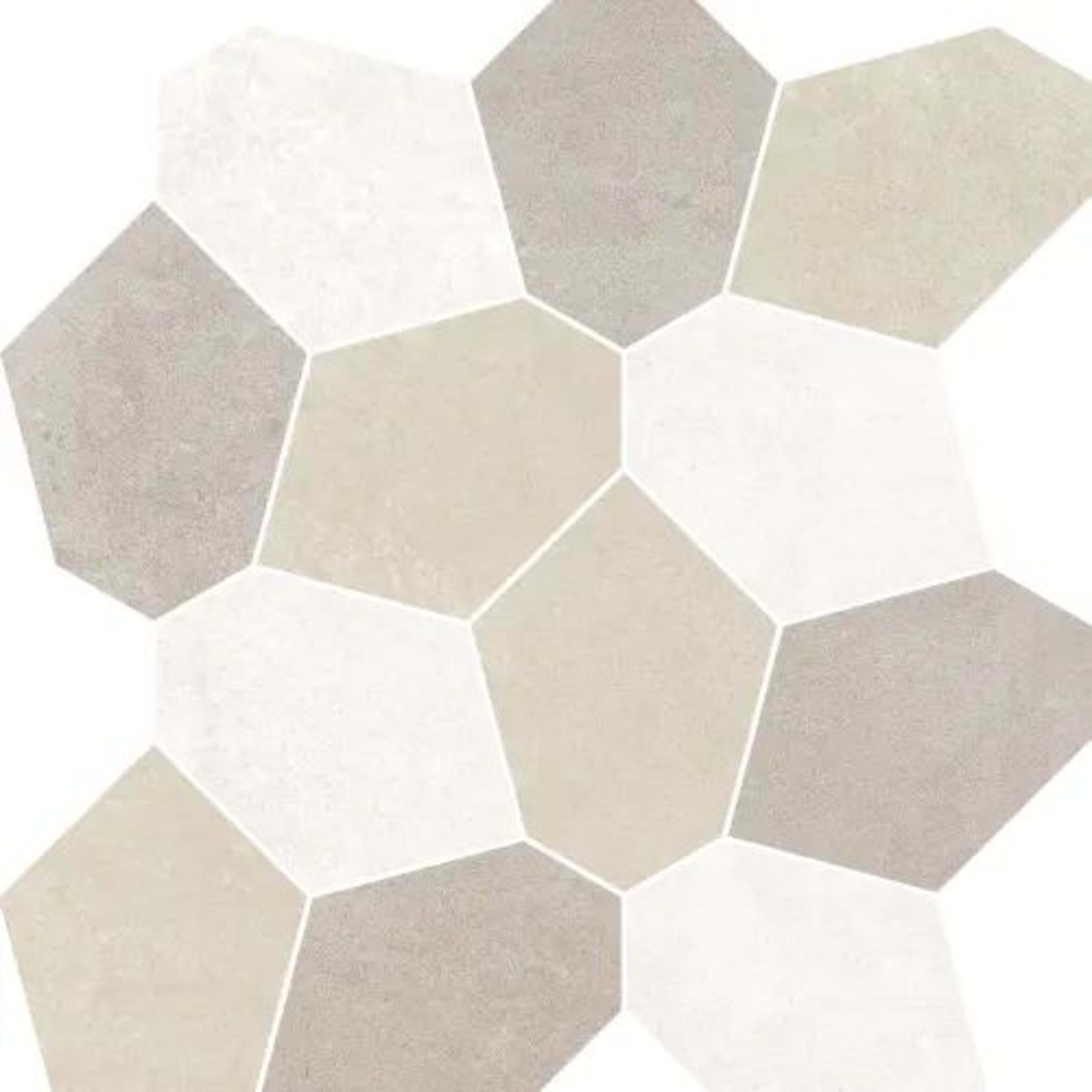 NY2LA in Warm Mix Polygon Tile – DesignCo