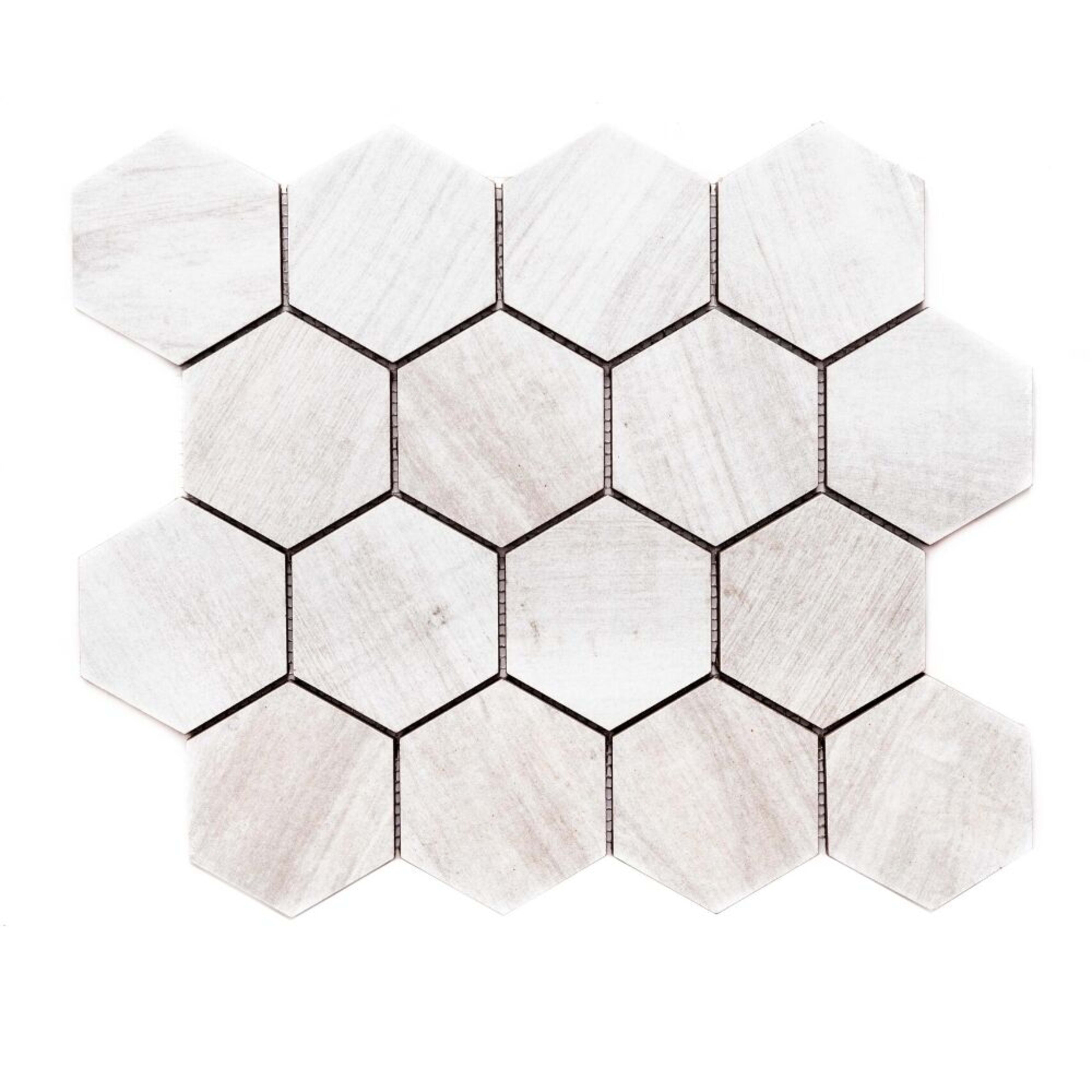 Amazon in White Mosaic Tile – DesignCo