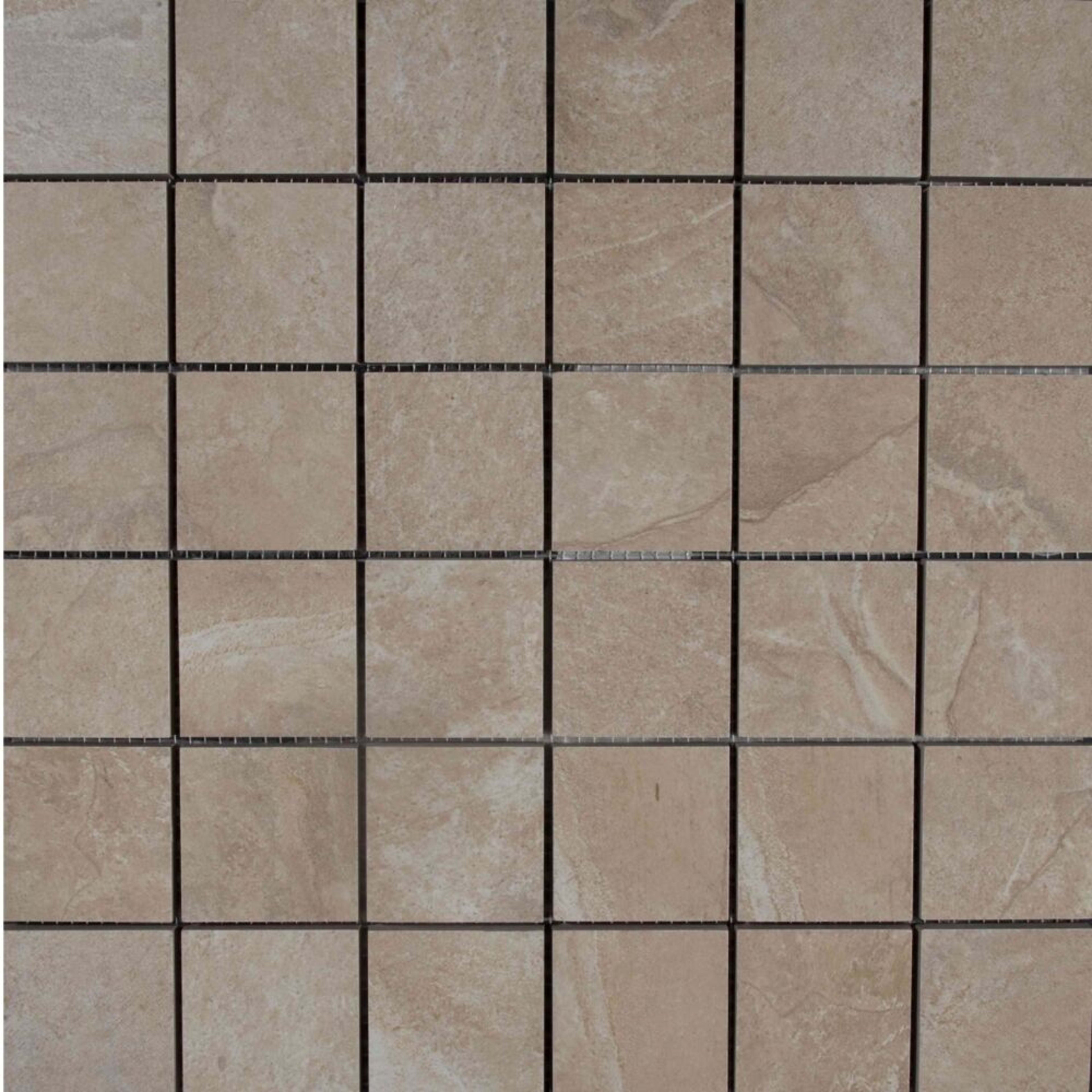 Romina in Ivory Mosaic Tile – DesignCo